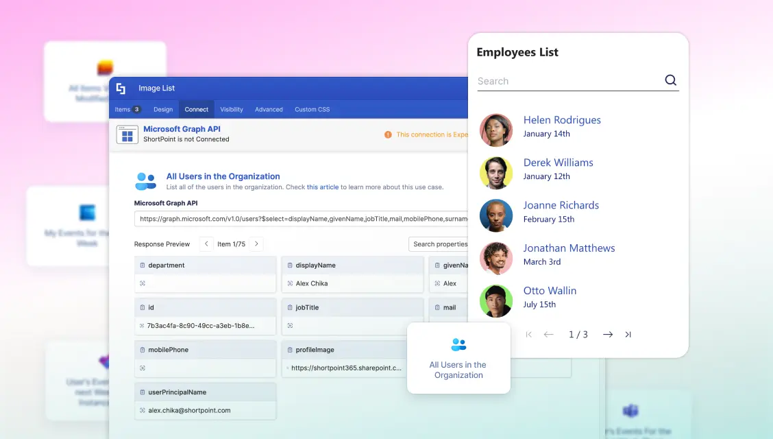SharePoint Graph API: No-Code Integration with ShortPoint